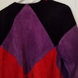 Melanzana | Jackets & Coats | Jacket Genuine Leather Suede Chic | Poshmark